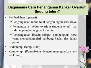 kanker ovarium | PPTX