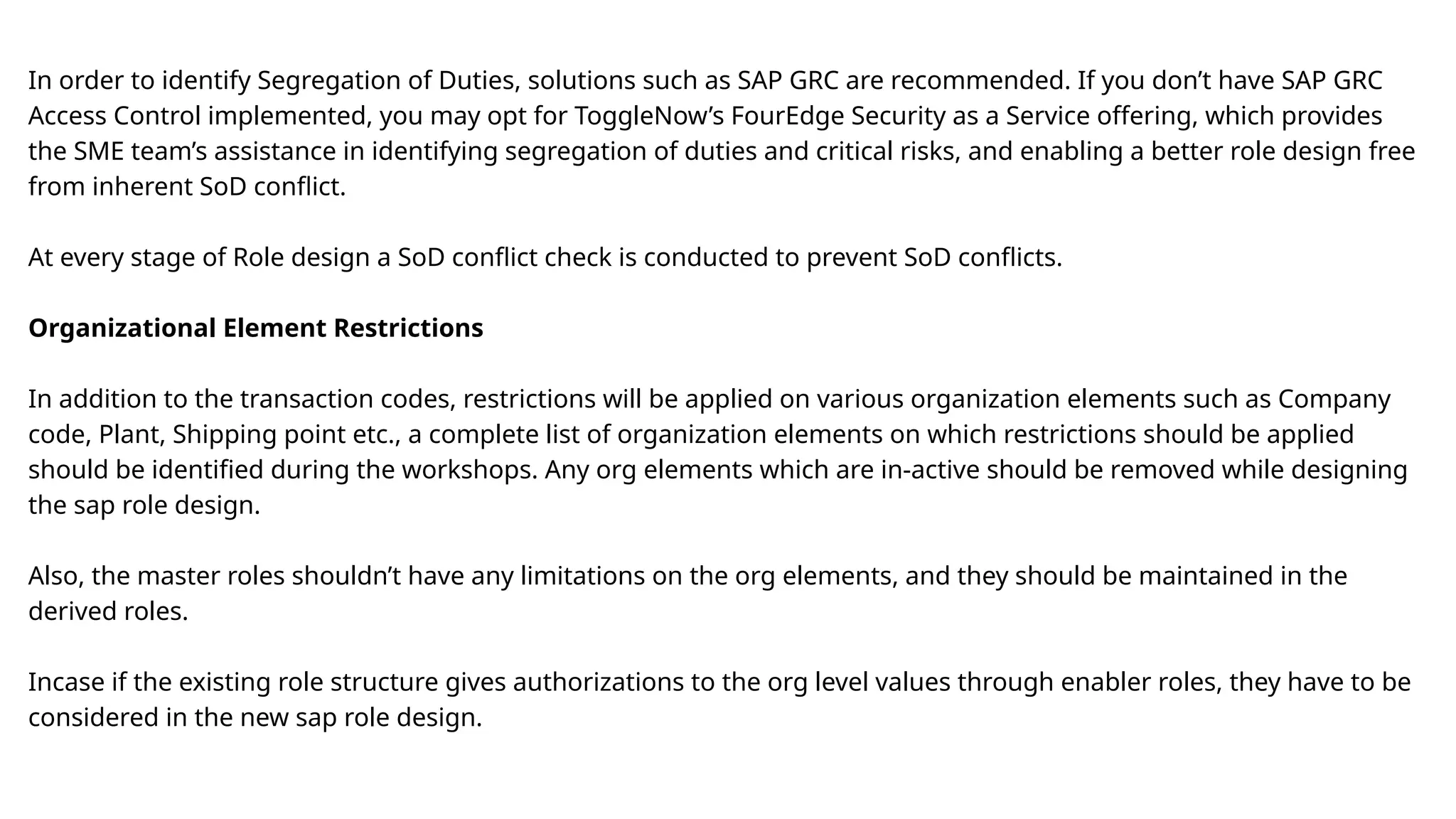 SAP Role Desgin for Success Best Practices and Tips | PPTX