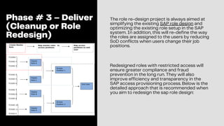 SAP Role Design for Success: 3 Best Practices and Tips | PDF