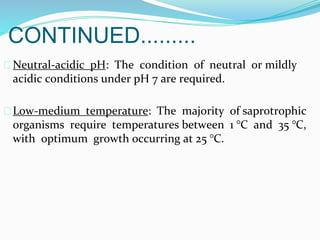 SAPROPHYTIC MODE OF NUTRITION IN PLANTS | PPTX