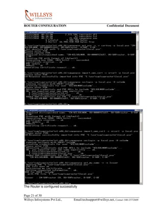 Sap router confi | PDF