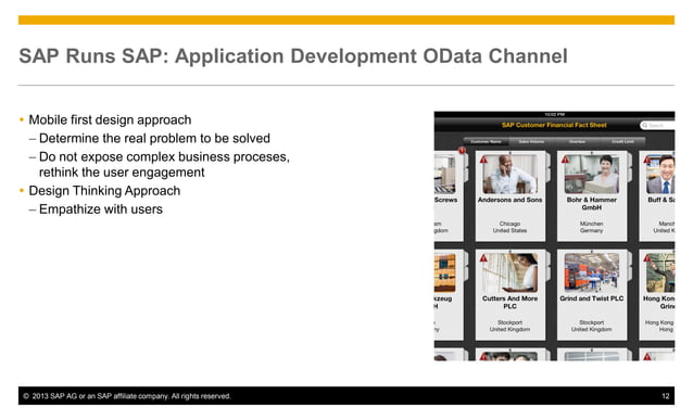 SAP Runs SAP Mobile | PPT