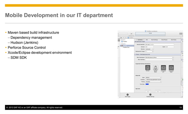 SAP Runs SAP Mobile | PPT