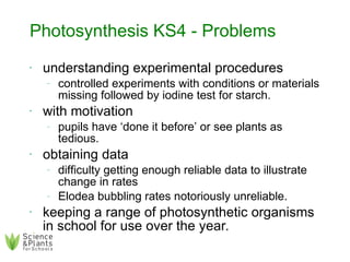 SAPS - Photosynthesis with Algal Balls | PPT