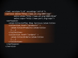 SAPS - Semantic AtomPub-based Services | PPT