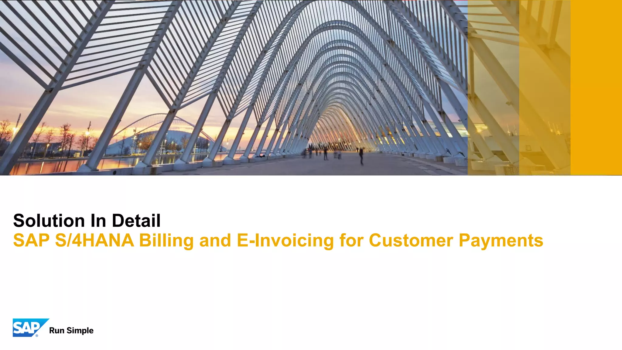 SAP S4HANA Billing and E-Invoicing for Customer Payments | PDF