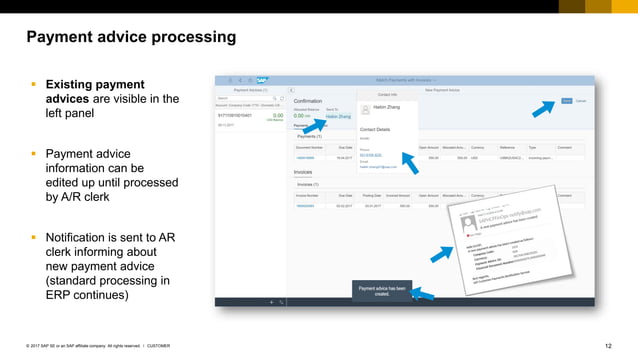 SAP S4HANA Billing and E-Invoicing for Customer Payments | PDF | Credit ...