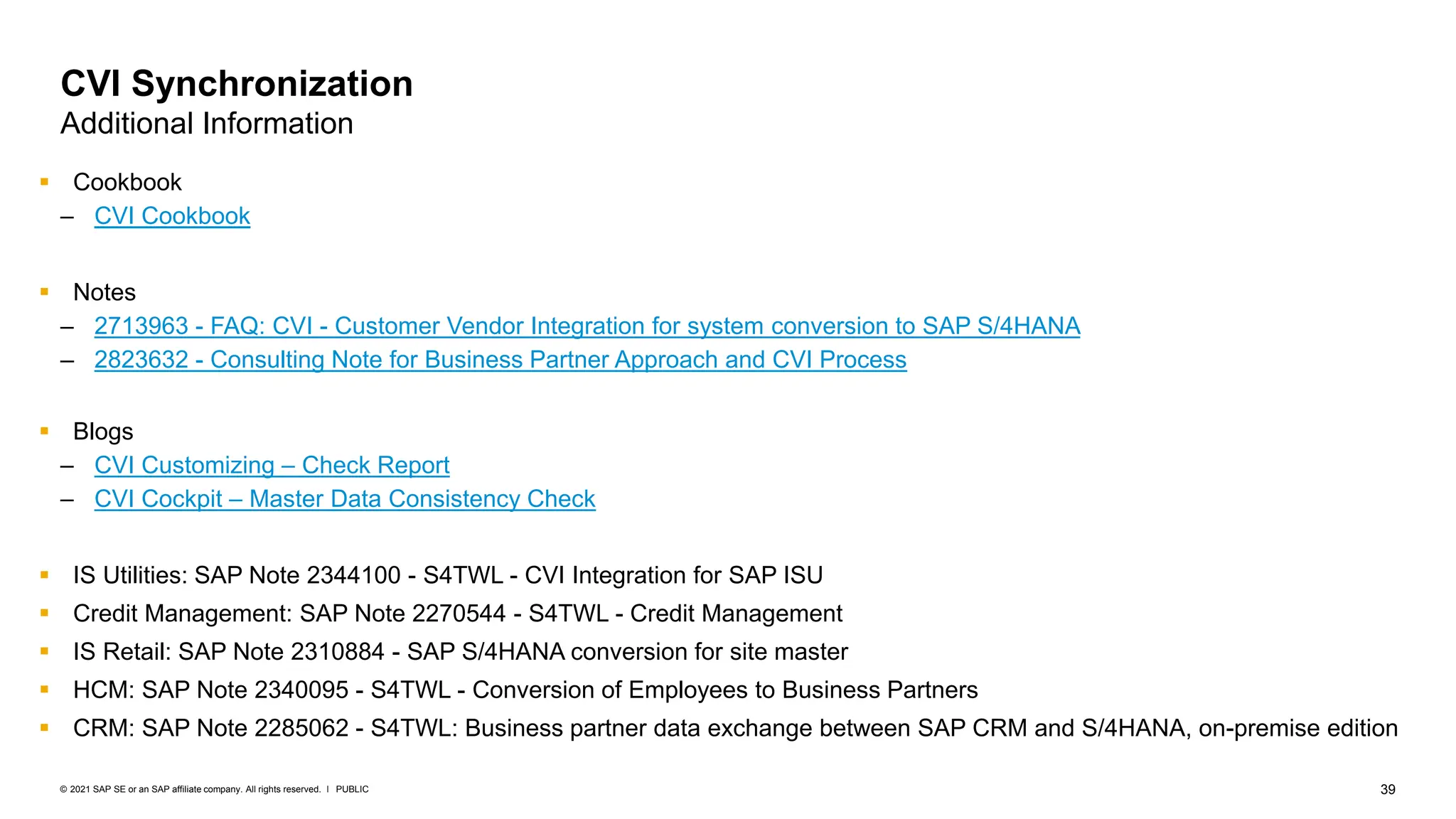 SAP S4HANA Business partner & Customer & vendor Integration | PDF