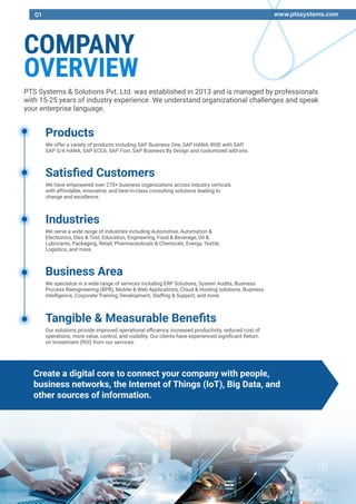 SAP S4 Hana Brochure/SAP BUSINESS ONE... | PDF