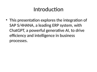 SAP_S4HANA_ChatGPT_Integration_Presentation.pptx