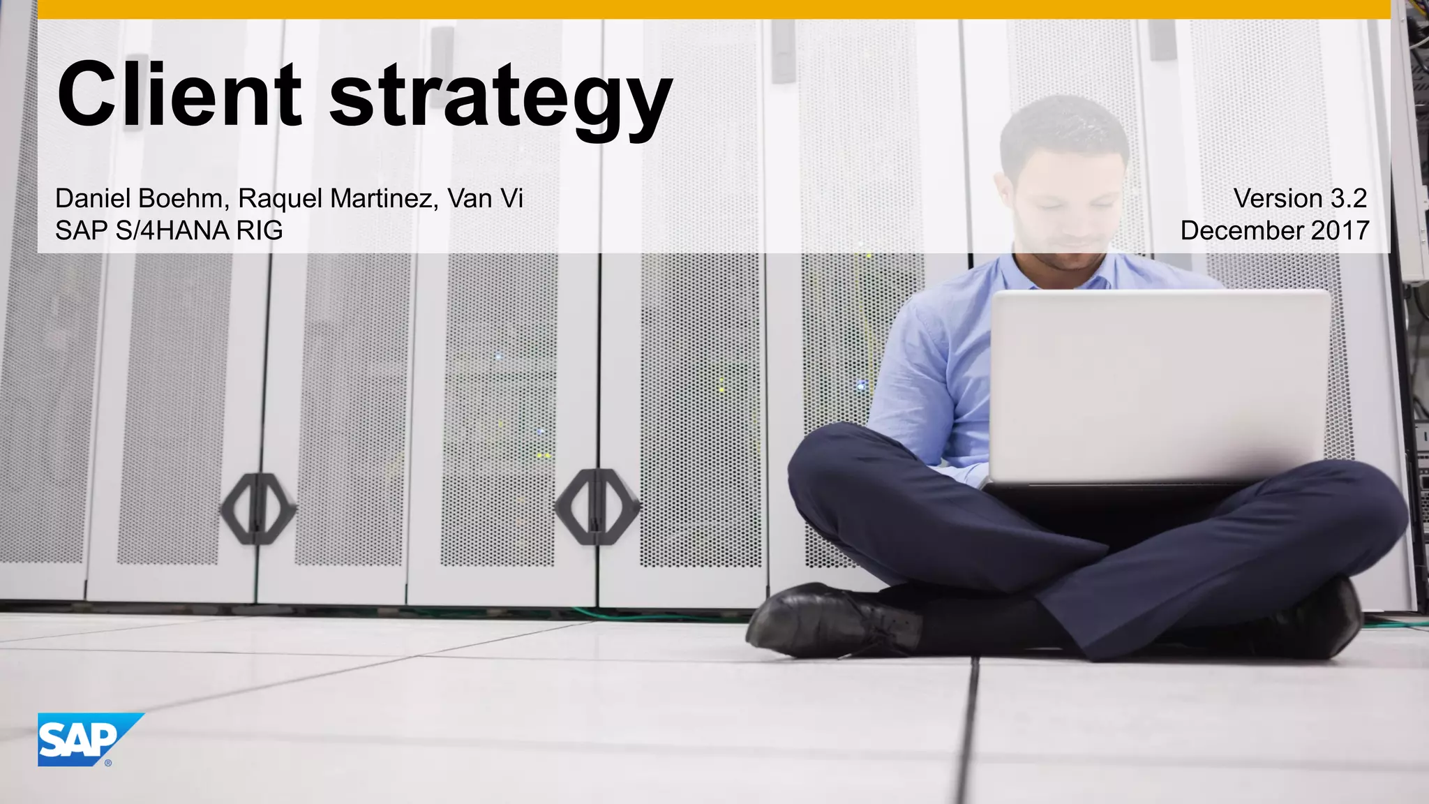 Sap s 4 hana client strategy | PDF