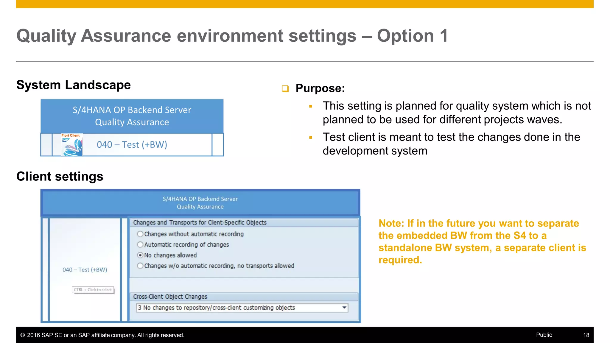 Sap s 4 hana client strategy | PDF