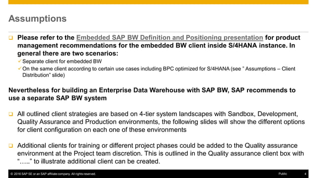 Sap s 4 hana client strategy | PDF | Cloud Computing | Internet