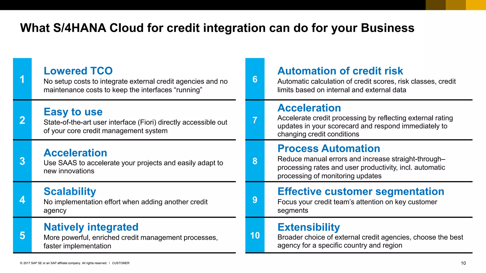 SAP S4HANA Credit Management | PDF