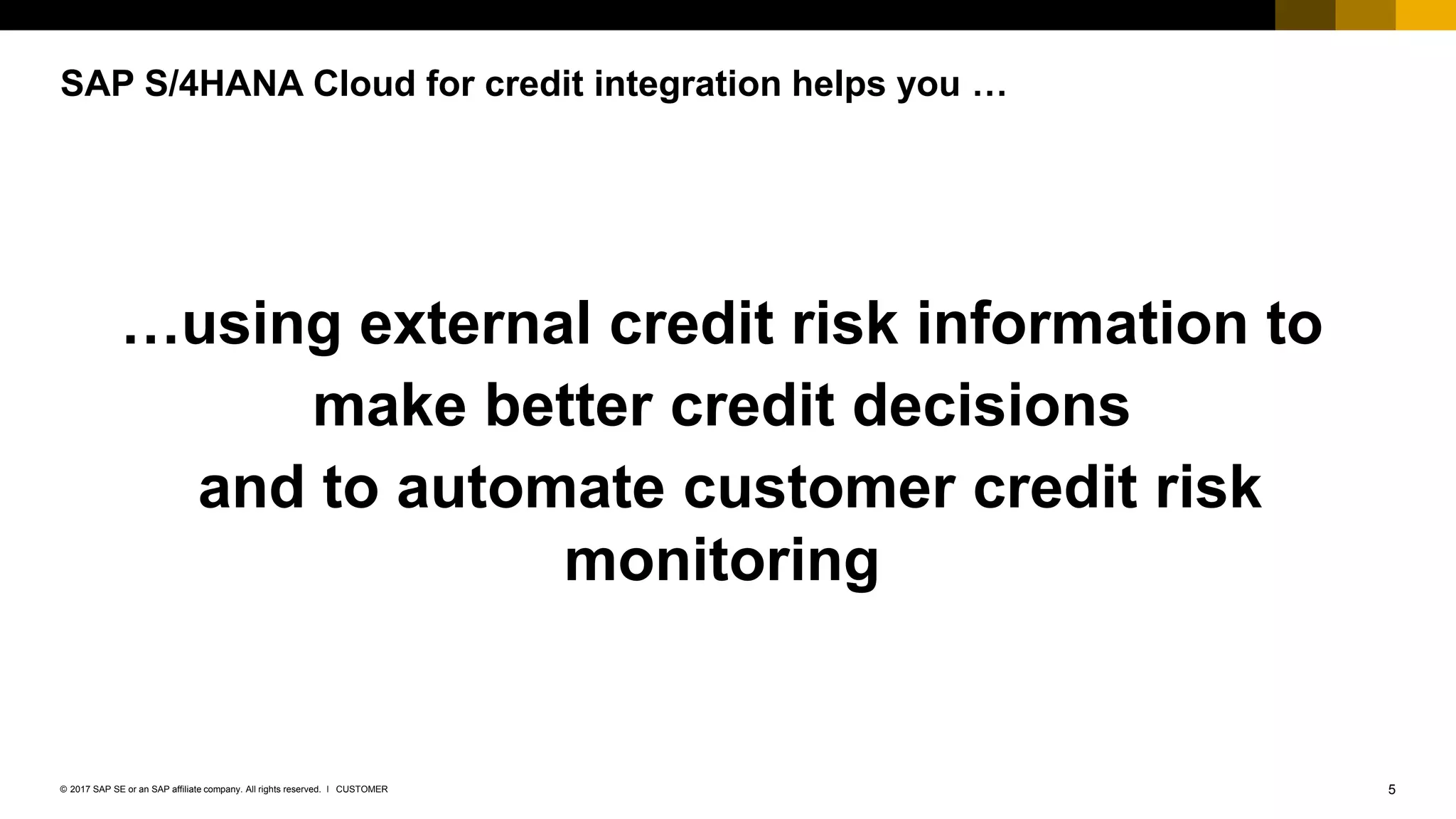 SAP S4HANA Credit Management | PDF