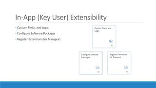 SITIST 2018 Part 2 - SAP S/4HANA Extensibility - Custom Fields and ...