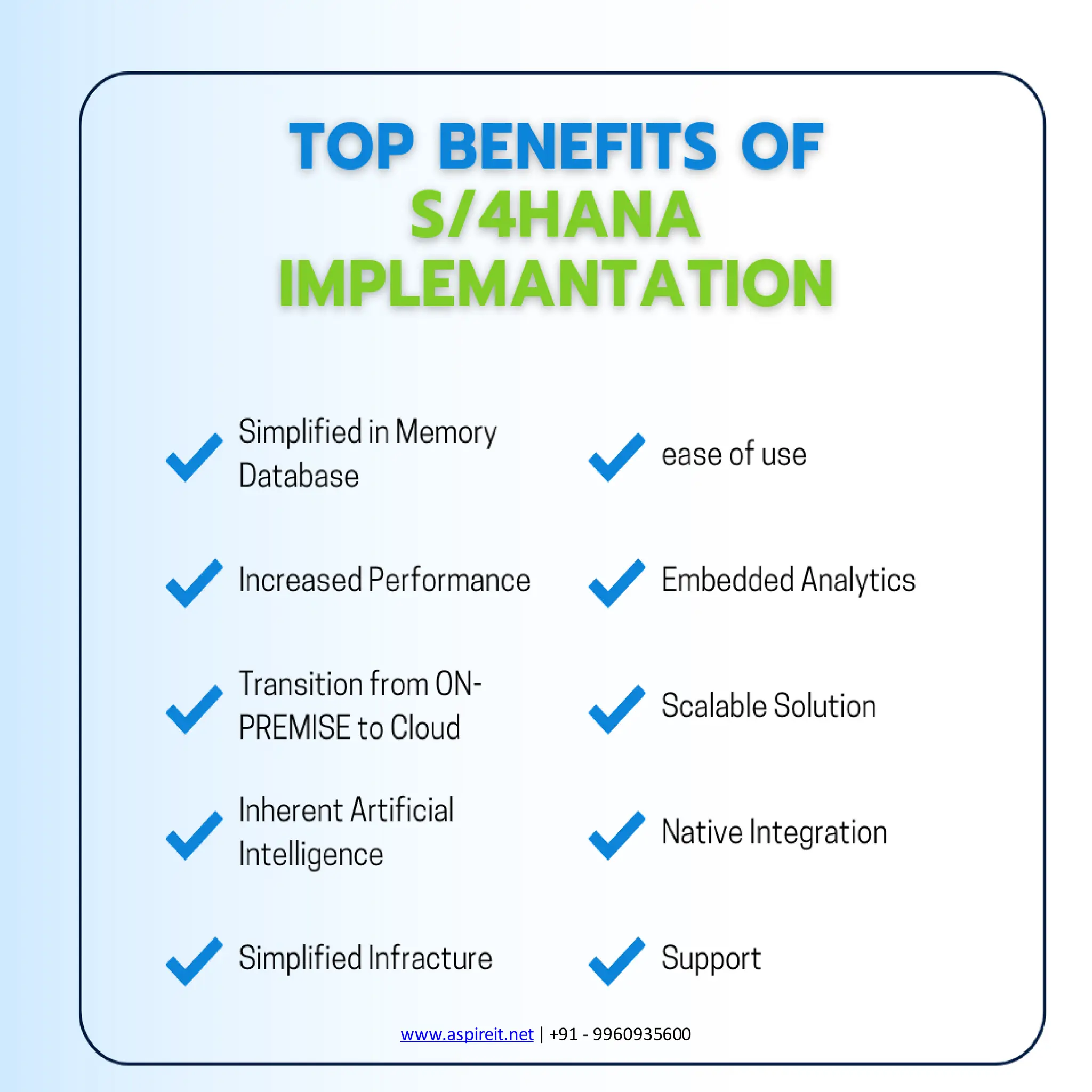 SAP S4 HANA IMPLEMENTATION GUIDE - ASPIRE TECHSOFT ACADEMY | PDF