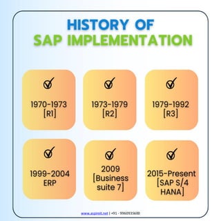 SAP S4 HANA IMPLEMENTATION GUIDE - ASPIRE TECHSOFT ACADEMY | PDF