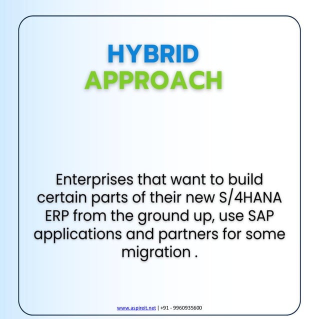 SAP S4 HANA IMPLEMENTATION GUIDE - ASPIRE TECHSOFT ACADEMY | PDF