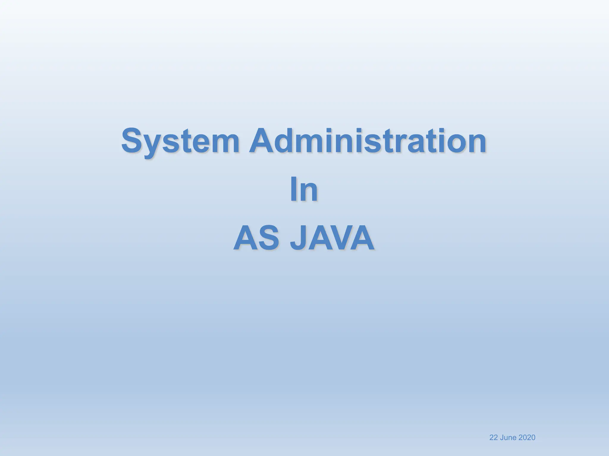 SAP S4 HANA_JAVA Architecture_sys Admin_Day 4.pdf