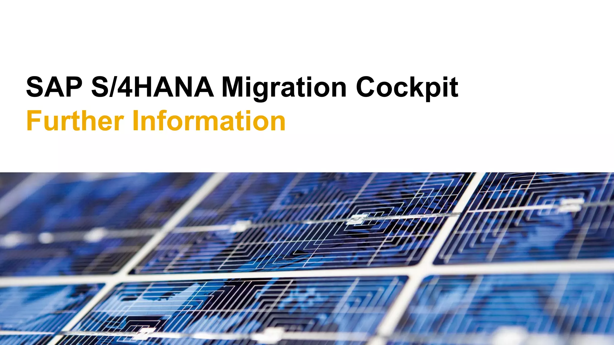 SAP S4HANA Migration Cockpit.pdf | Databases | Computer Software and Applications