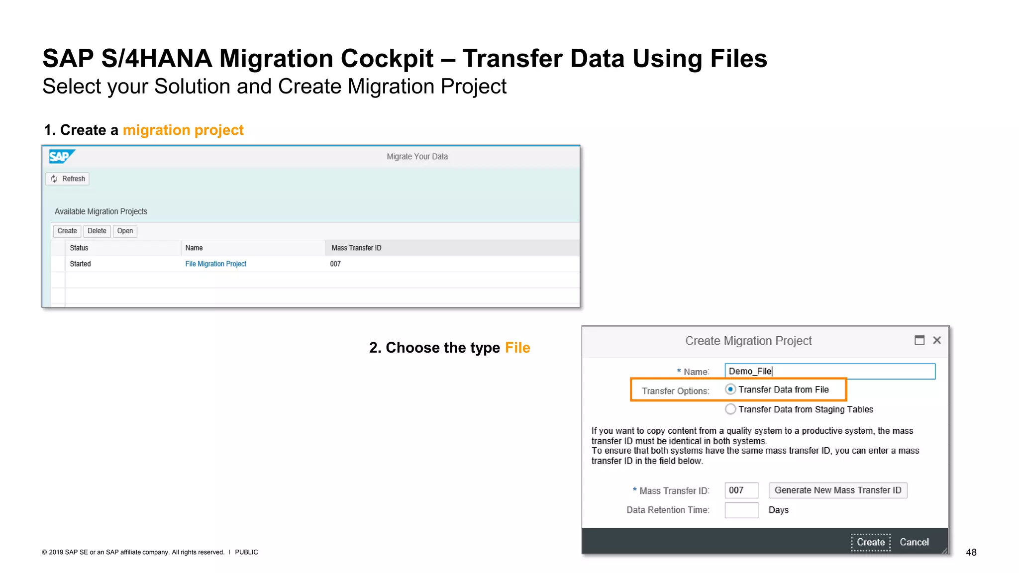 SAP S4HANA Migration Cockpit.pdf | Databases | Computer Software and Applications