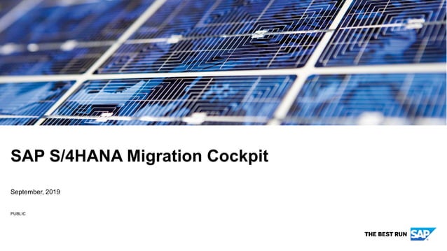 SAP S4HANA Migration Cockpit.pdf | Databases | Computer Software and Applications
