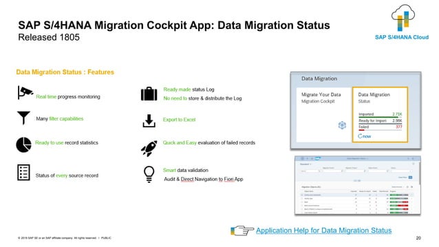 SAP S4HANA Migration Cockpit.pdf | Databases | Computer Software and Applications