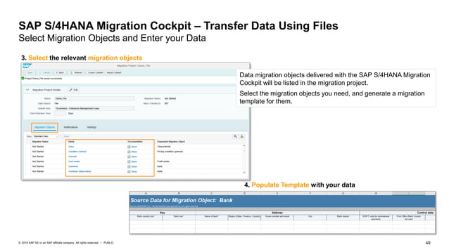 SAP S4HANA Migration Cockpit.pdf | Databases | Computer Software and Applications