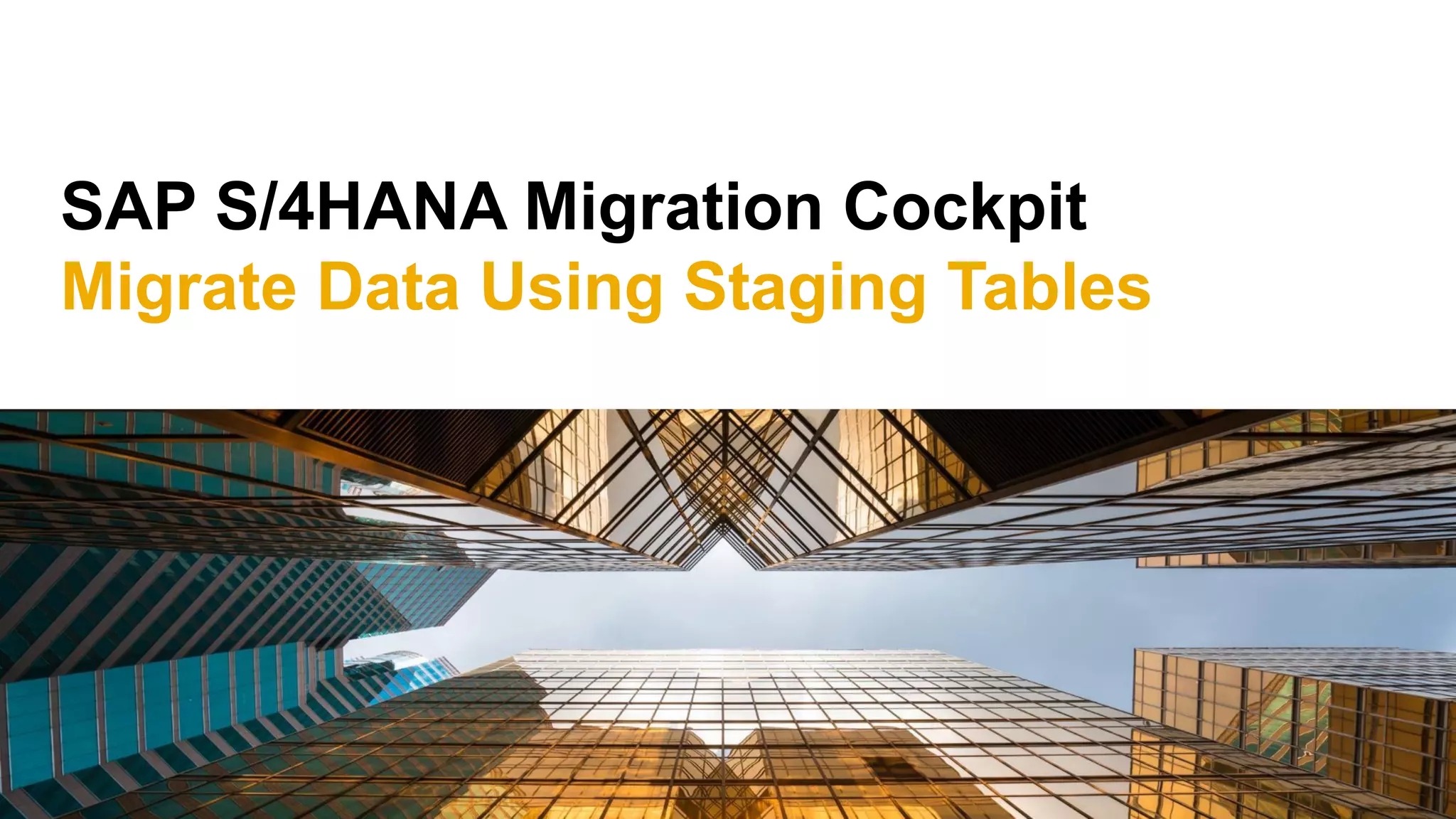 SAP S_4HANA Migration Cockpit - Migrate your Data to SAP S_4HANA.pdf | Databases | Computer ...