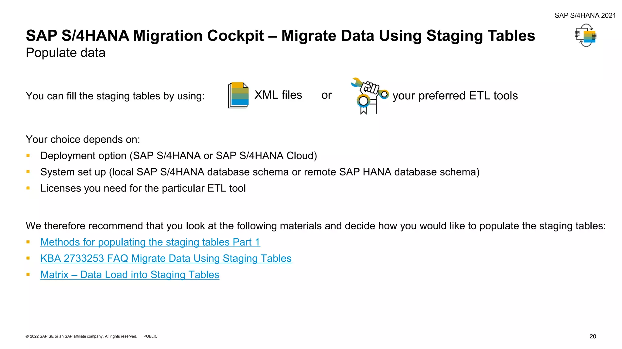 SAP S_4HANA Migration Cockpit - Migrate your Data to SAP S_4HANA.pdf | Databases | Computer ...
