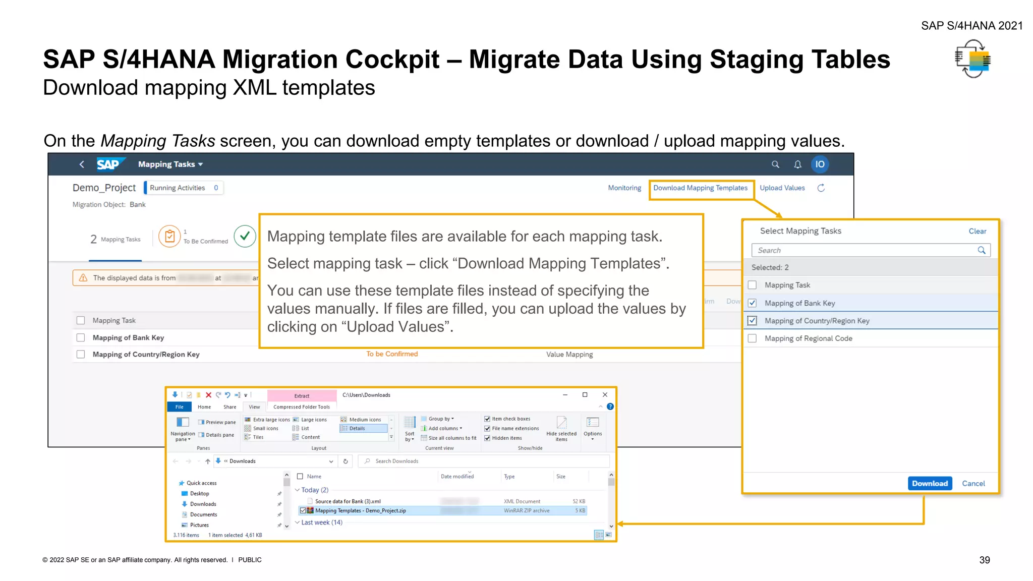 SAP S_4HANA Migration Cockpit - Migrate your Data to SAP S_4HANA.pdf | Databases | Computer ...