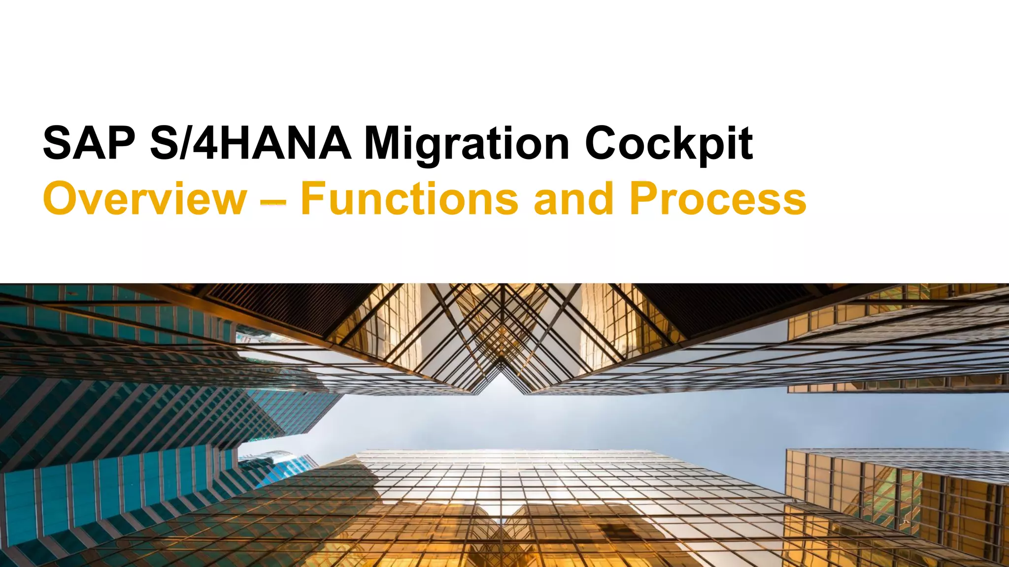 SAP S_4HANA Migration Cockpit - Migrate your Data to SAP S_4HANA.pdf | Databases | Computer ...