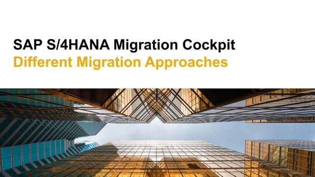 SAP S_4HANA Migration Cockpit - Migrate your Data to SAP S_4HANA.pdf | Databases | Computer ...