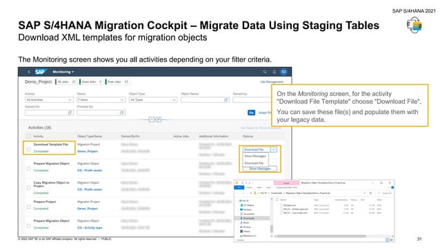 SAP S_4HANA Migration Cockpit - Migrate your Data to SAP S_4HANA.pdf | Databases | Computer ...
