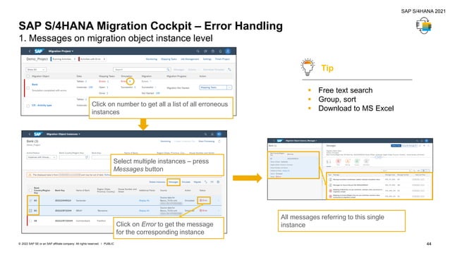 SAP S_4HANA Migration Cockpit - Migrate your Data to SAP S_4HANA.pdf | Databases | Computer ...