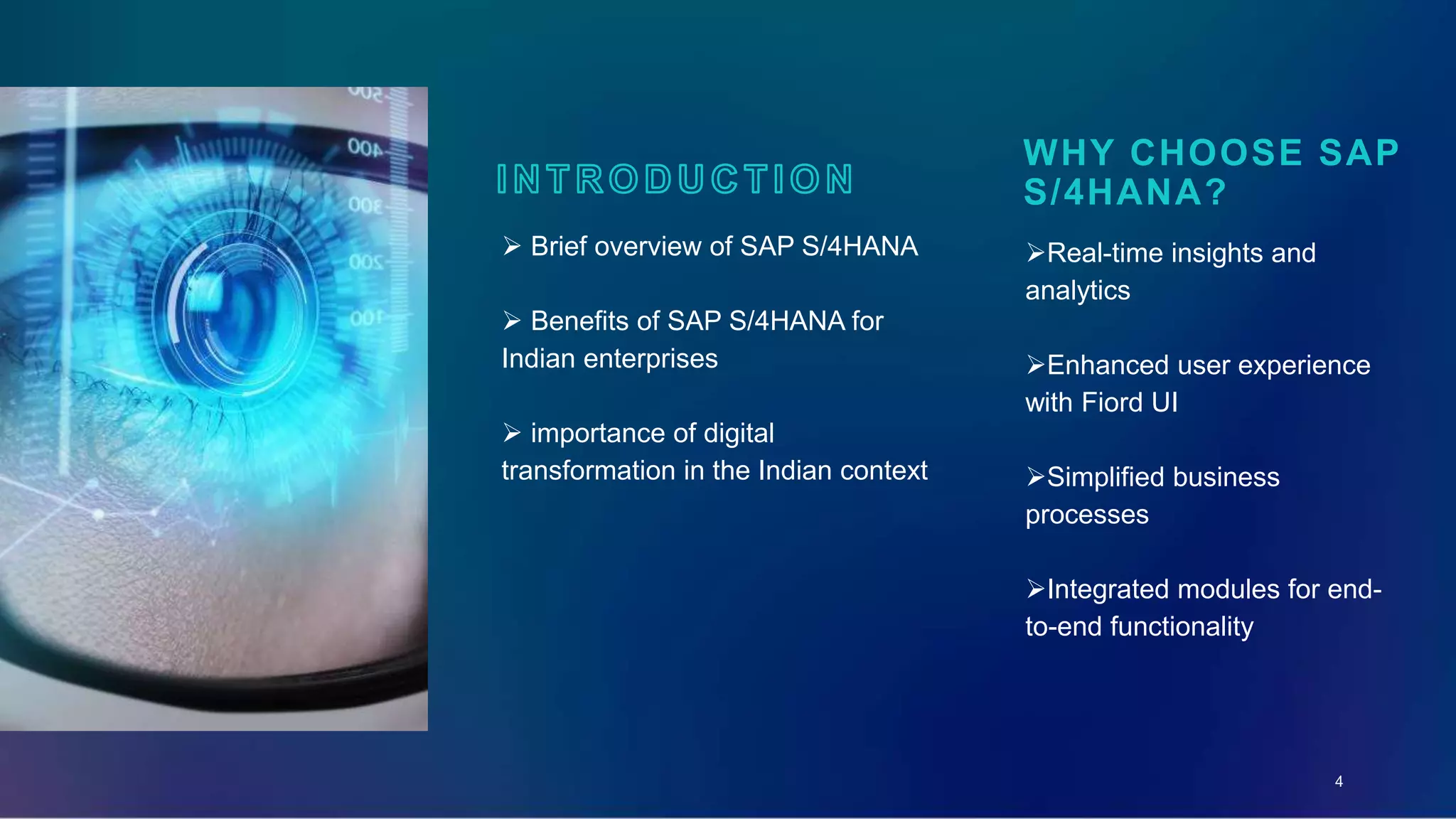 SAP S4HANA Migration in India.ppsx | Computer Software and Applications | Computing