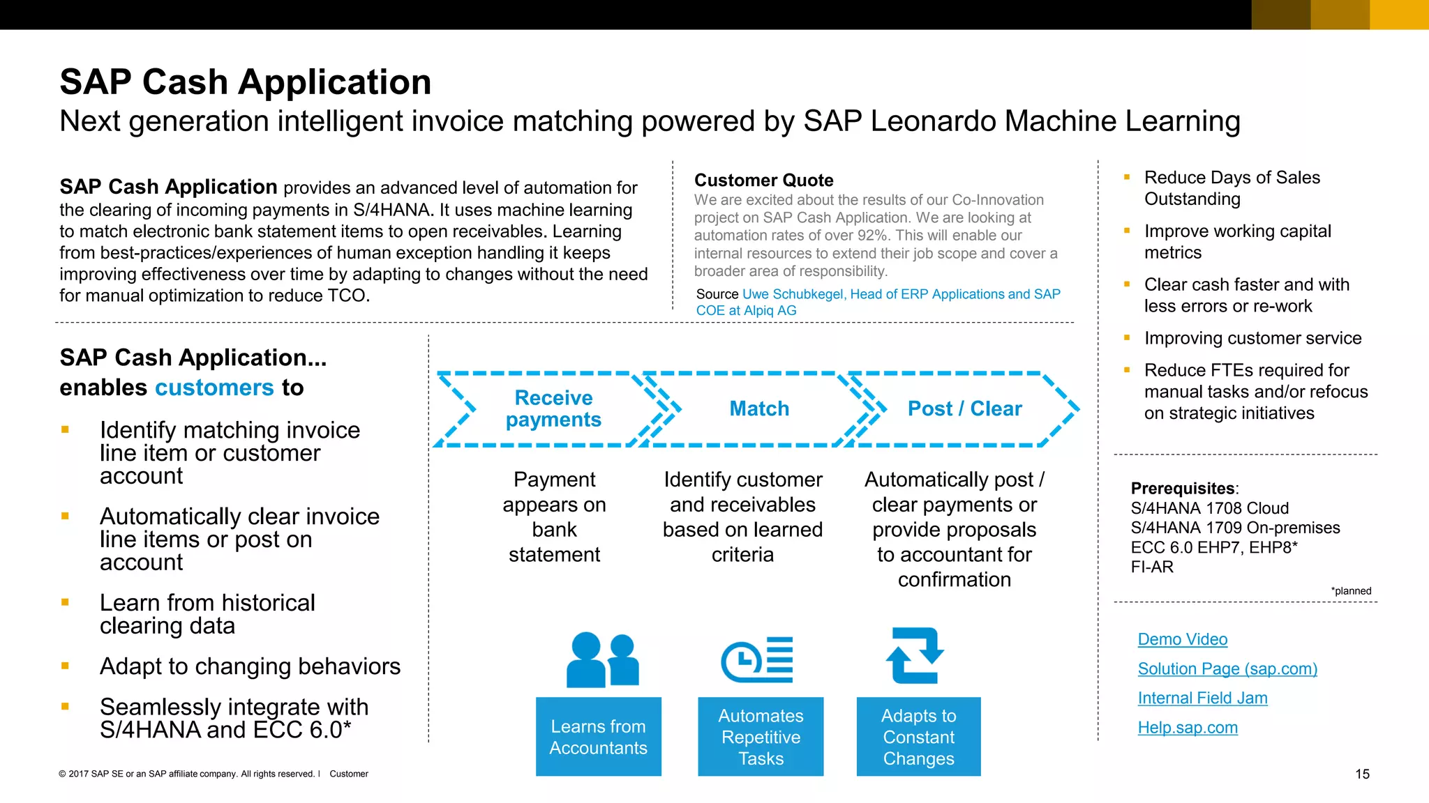 SAP S4HANA Receivables Management | PDF