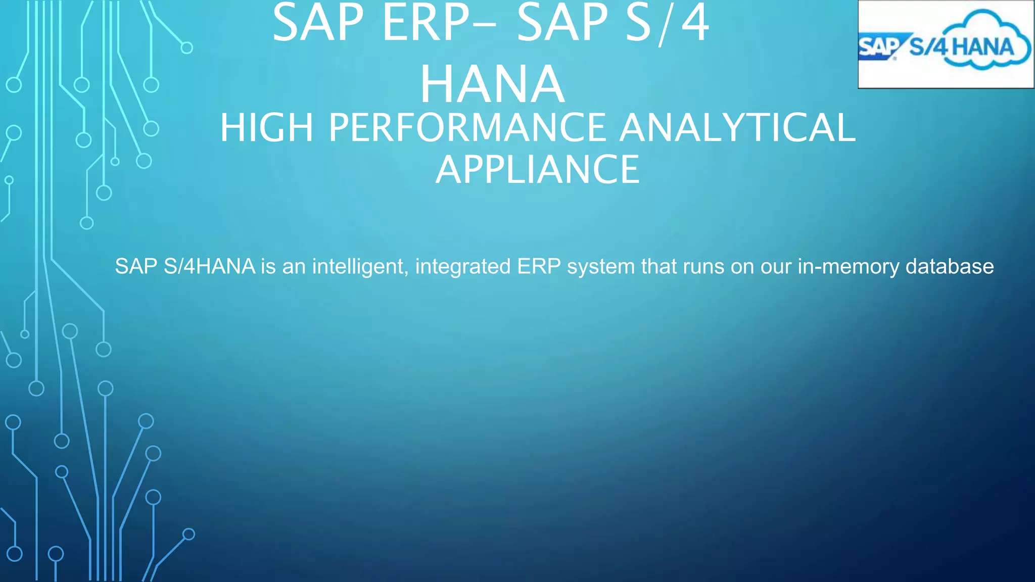 Sap s4 hana sourcing and procurement | PPTX