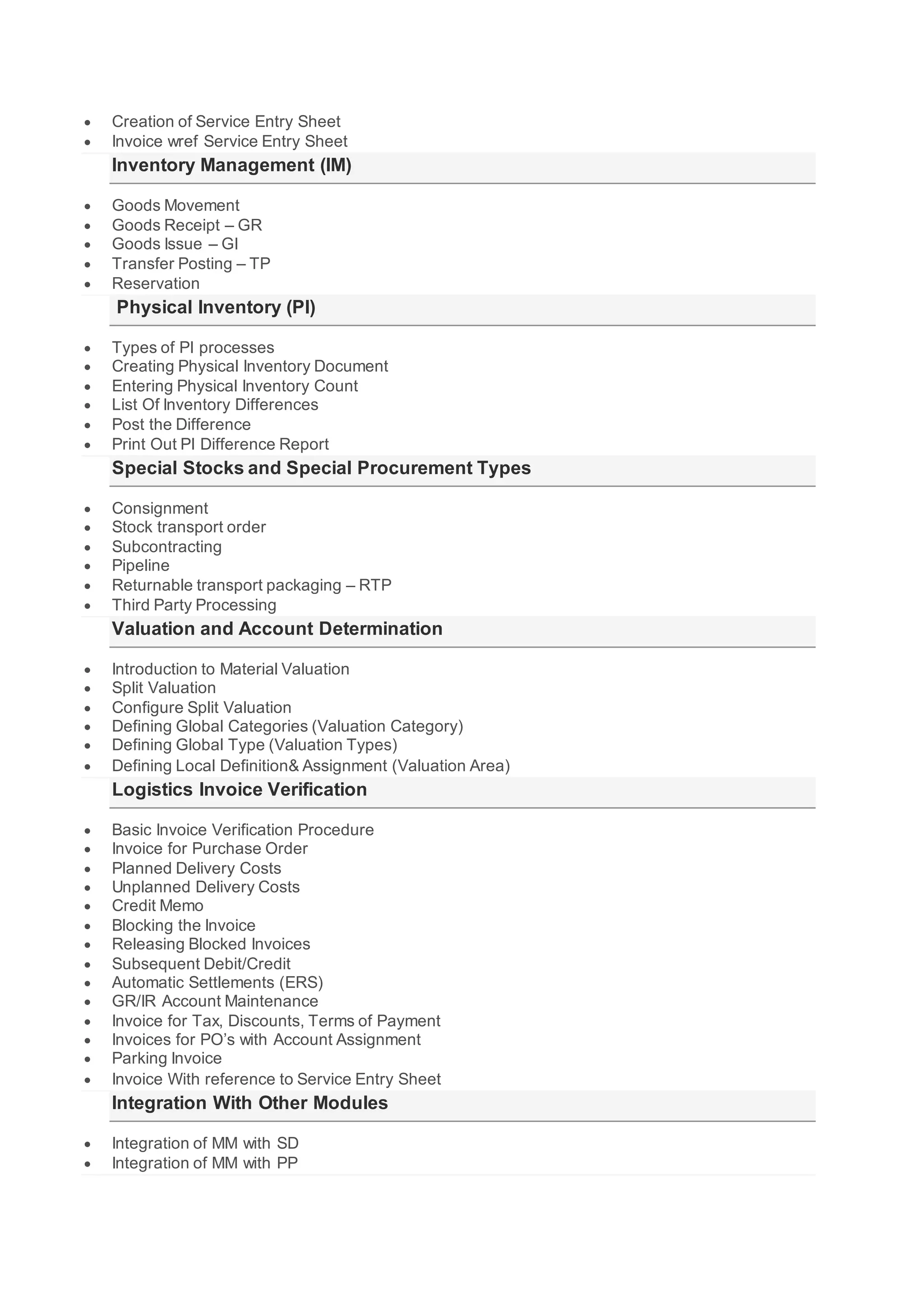 SAP S4 HANA SOURCING AND PROCUREMENT CONTENT.docx