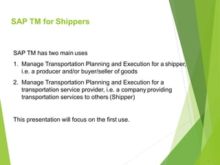 SAP TM | PPTX