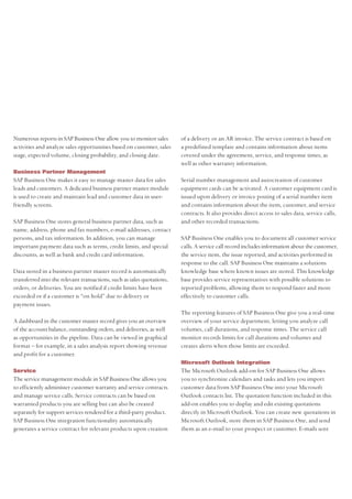 Sap sales brochure_crm | PDF