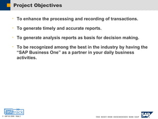 SAP sample | PPT