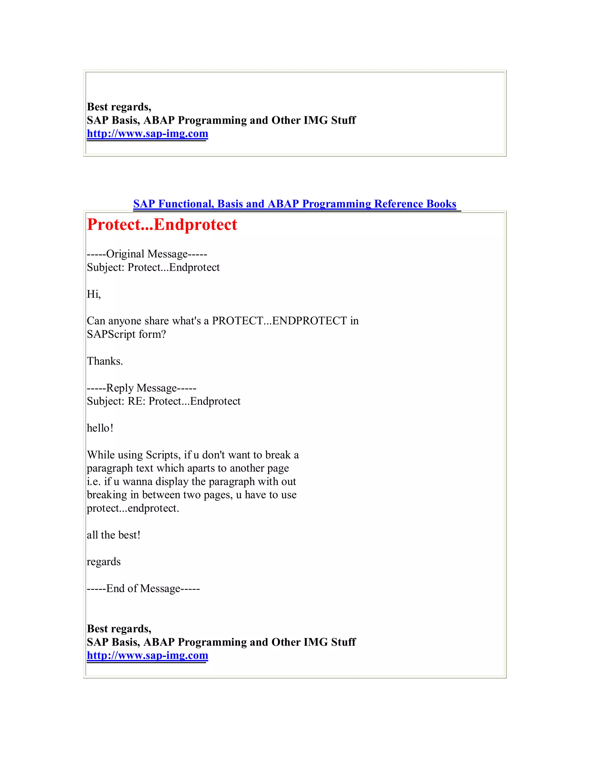 Sap sapscripts tips and tricks | PDF