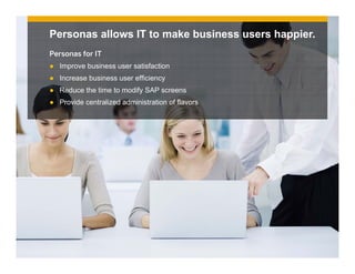 SAP Screen Personas 2.0 | PDF