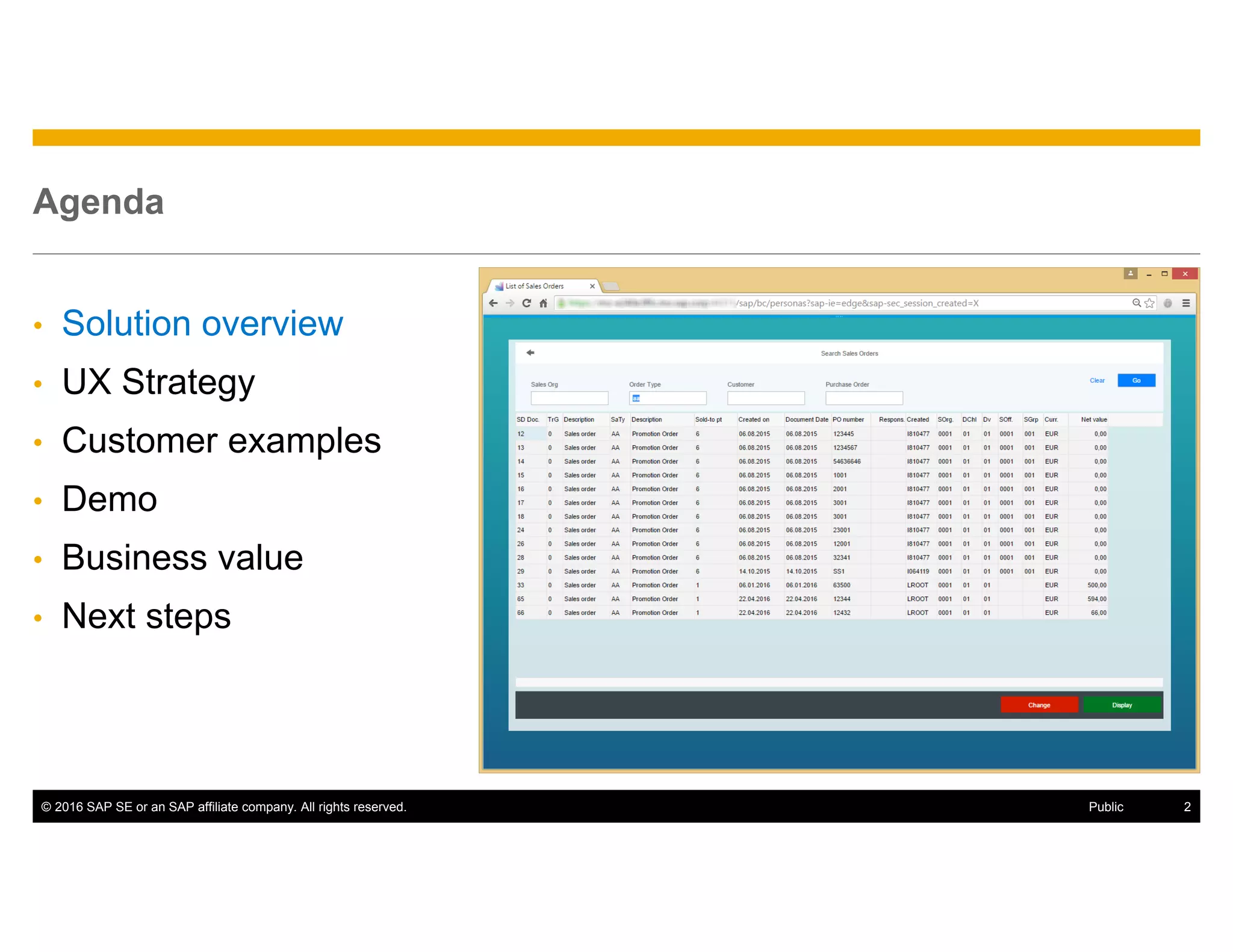 SAP Screen Personas June 2016 | PPT