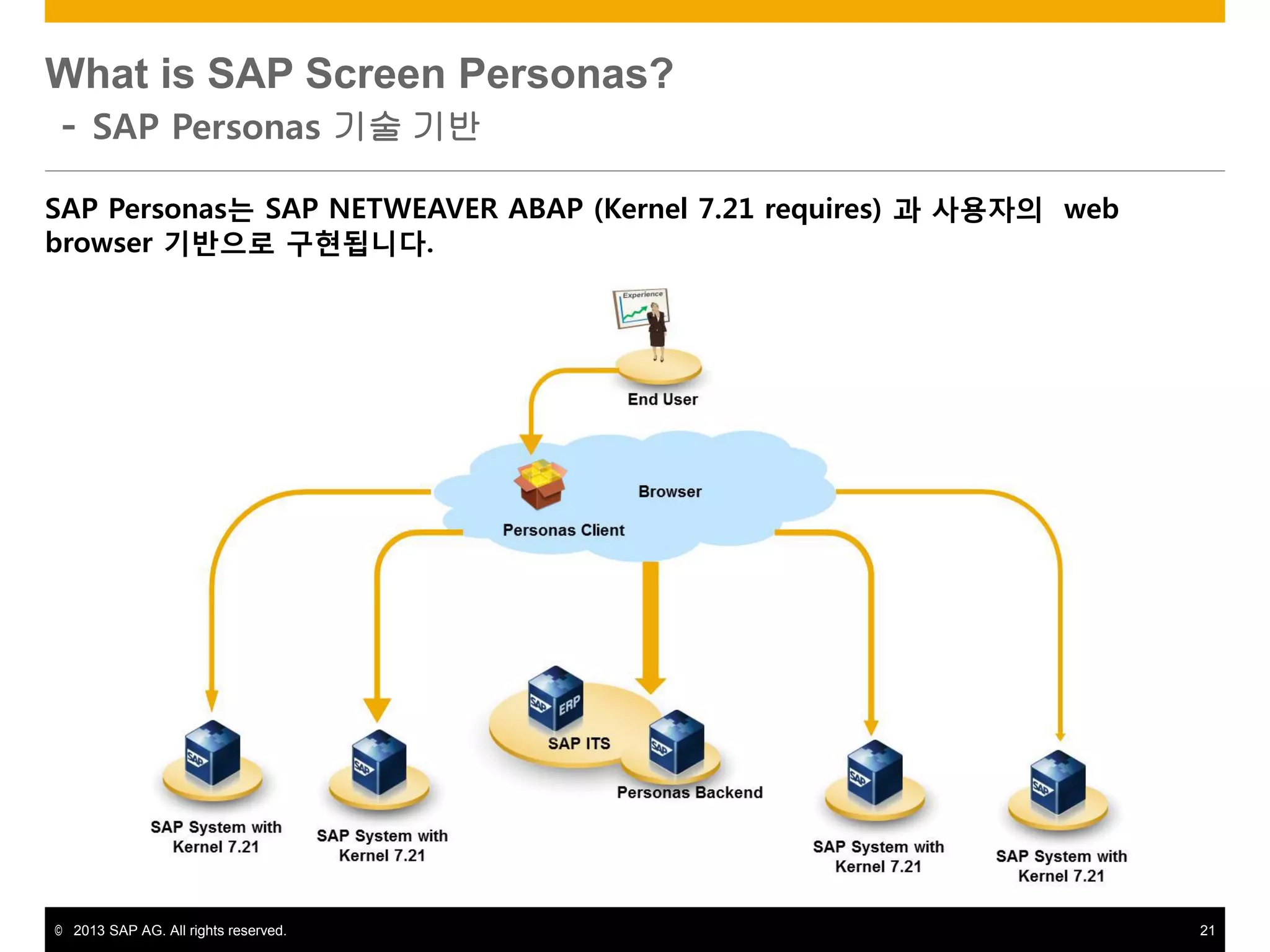 SAP Screen Personas Overview (Korean) | PDF