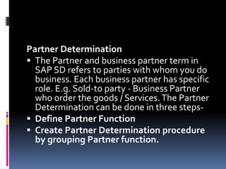 SAP SD Training in Chennai | PPTX