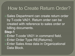 SAP SD Training in Chennai Demo Part-3 | PPTX