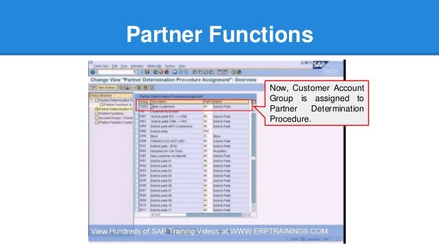 SAP SD - How to use SAP SD partner functions in the most effective wa…